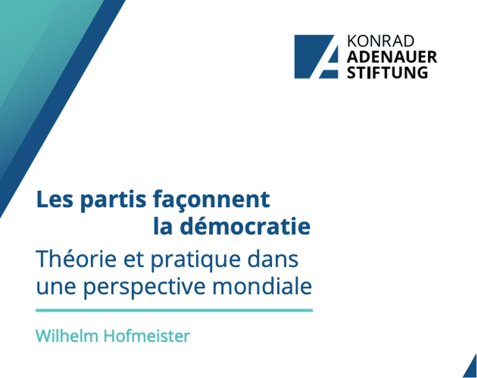 Les partis façonnent la démocratie. Théorie et pratique dans une ...