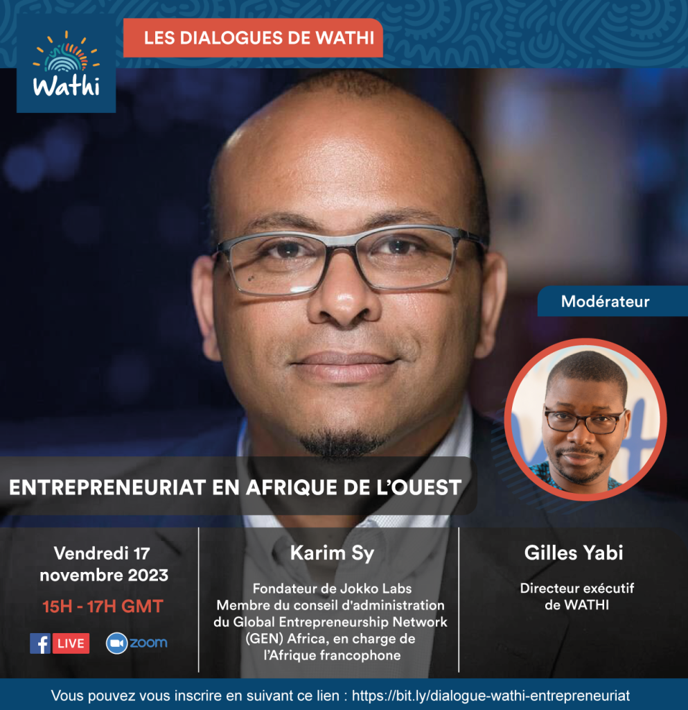 Entrepreneuriat en Afrique de l’Ouest: dialogue avec Karim Sy, fondateur de Jokko Labs - WATHI